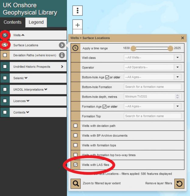 UK Onshore Geophysical Library - Commercial Data Release - Onshore UK